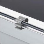 Universal Solar Cable Clip Attaches to Solar Panel Frame in Up to Four ...